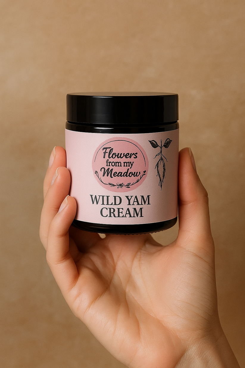 Wild Yam Cream | Natural Relief for PMS & Menopause – Flowers from my ...