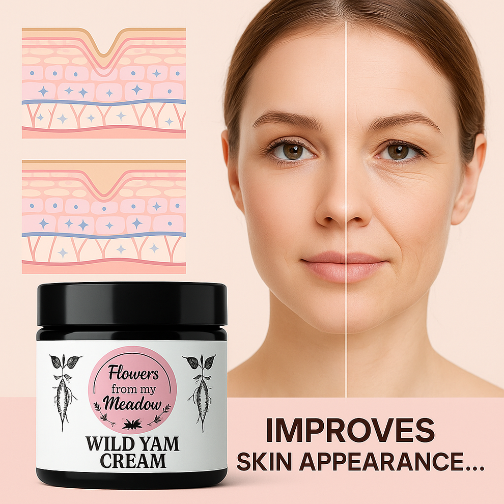 Wild Yam Cream – Natural Hormone Balance Cream with Chaste Tree for PMS ...